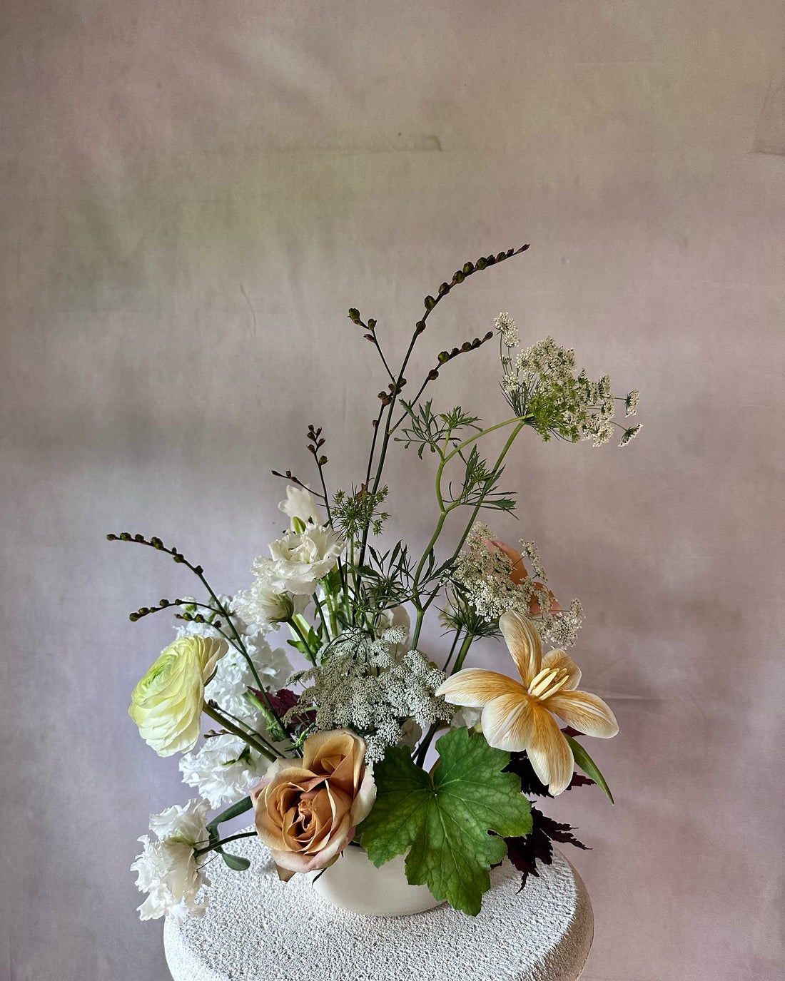 Abstract Texture Cream Painted Photography backdrop UK Designed by Bet