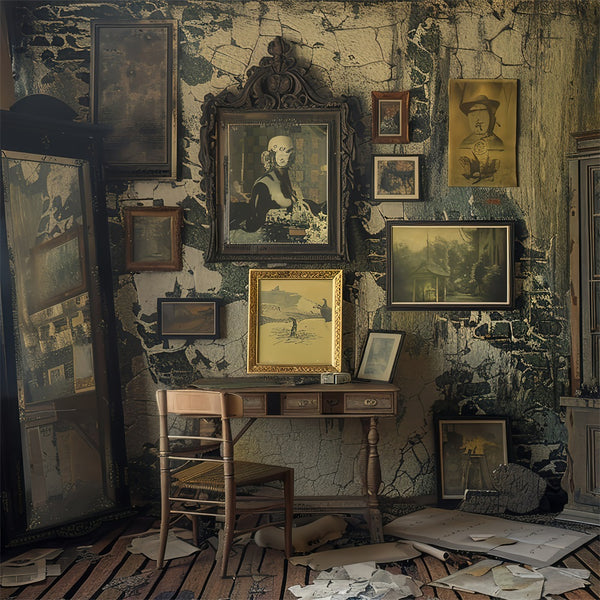 Vintage Backdrops Photography Room Decor Antique Furniture Backdrop UK