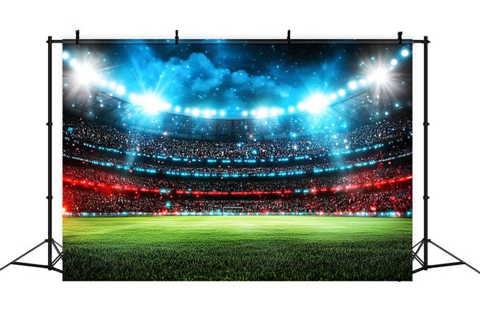 Soccer Field Backdrop Champions Glory Field Backdrop UK GQ6-281