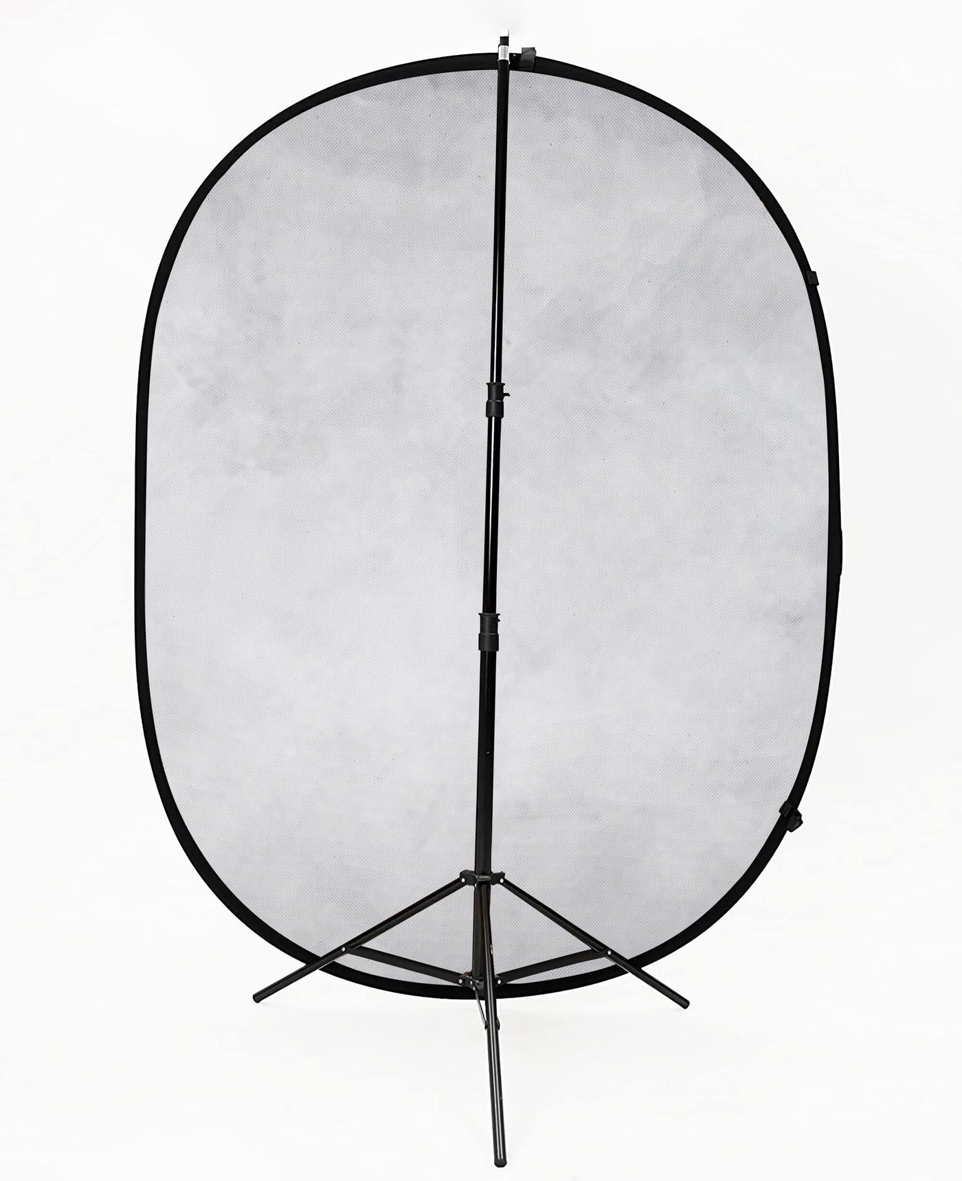 Collapsible Light Grey/Dark Black Red Gradient Double-sided Backdrop 5