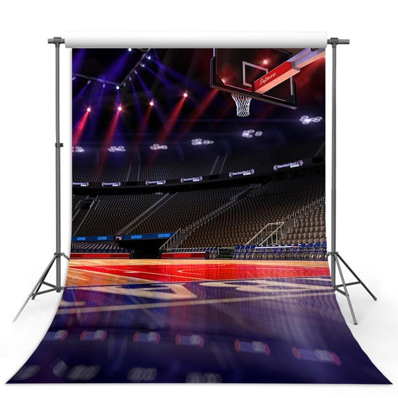 Basketball Court Sport Photography Backdrop UK G-317